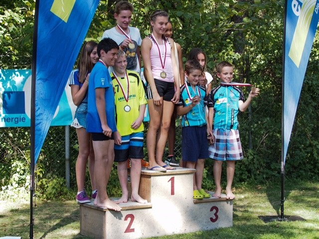 U14 am Bündner Triathlon in Thusis | Unihockey Felsberg
